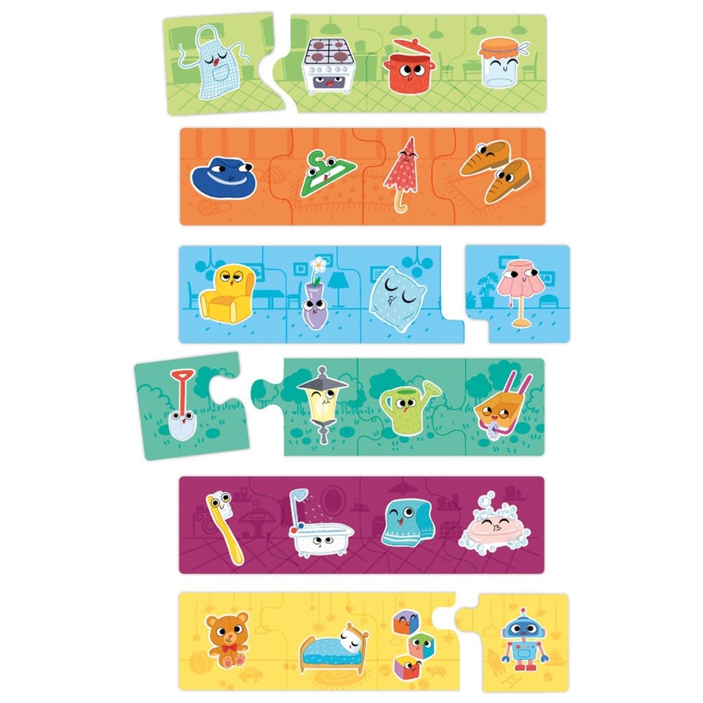 Dodo Puzzle 6er Pack: Spaß und Knobelspaß für die ganze Familie