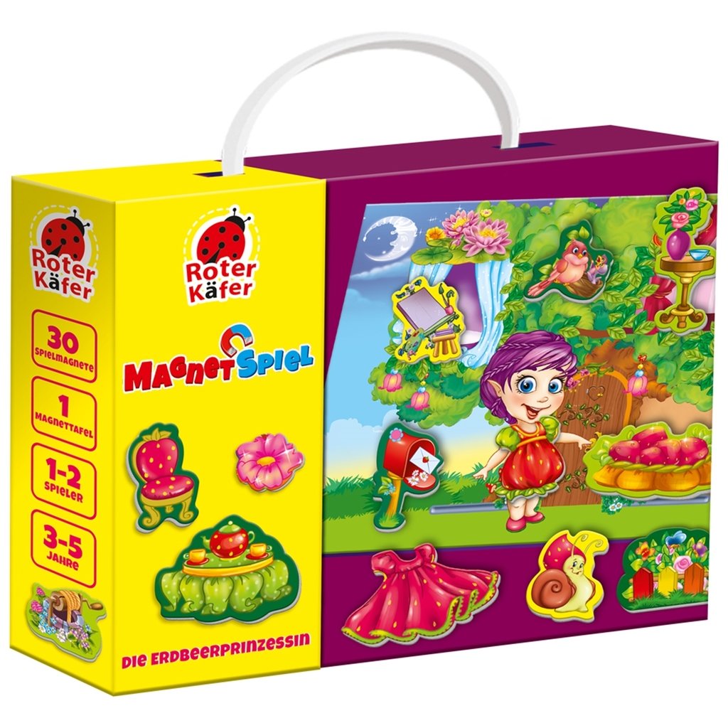 Large magnetic game Roter Käfer - Fun for children