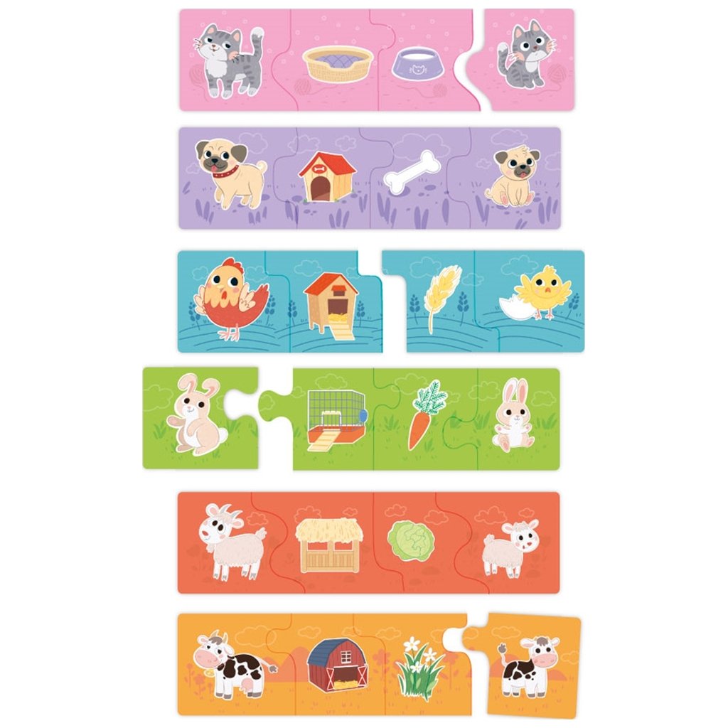 Dodo Puzzle 6er Pack: Spaß und Knobelspaß für die ganze Familie