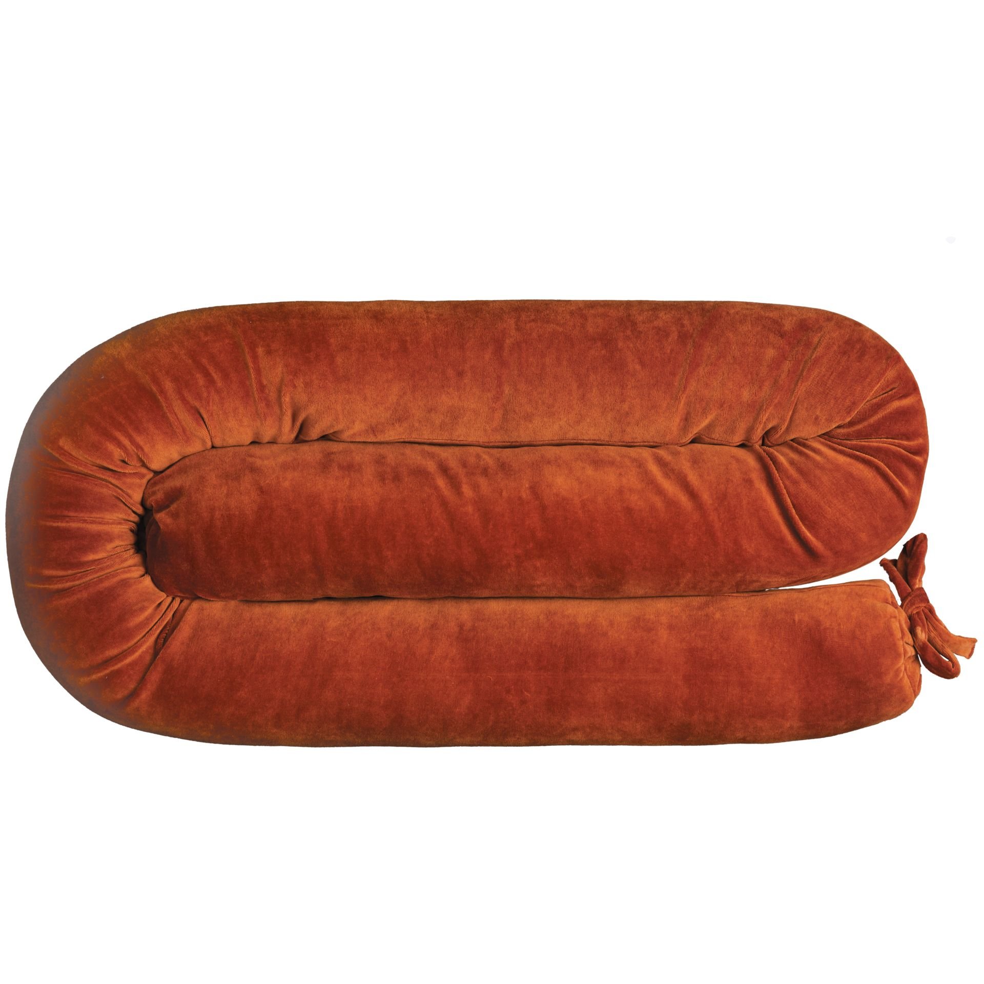 Zewi Velvet nest roll: perfect protection for baby's cot