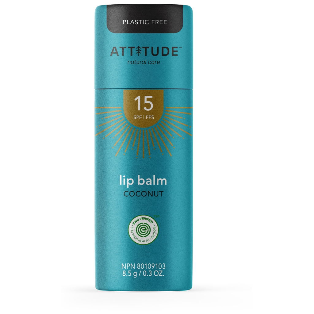 Attitude Lip Balm Coconut SPF15 - Waterless Argan Care | Buy