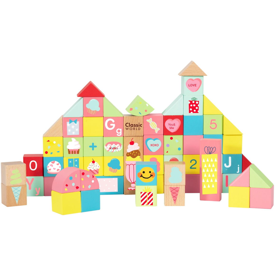 Classic World Cute Building Blocks - Wooden Blocks Buy Now