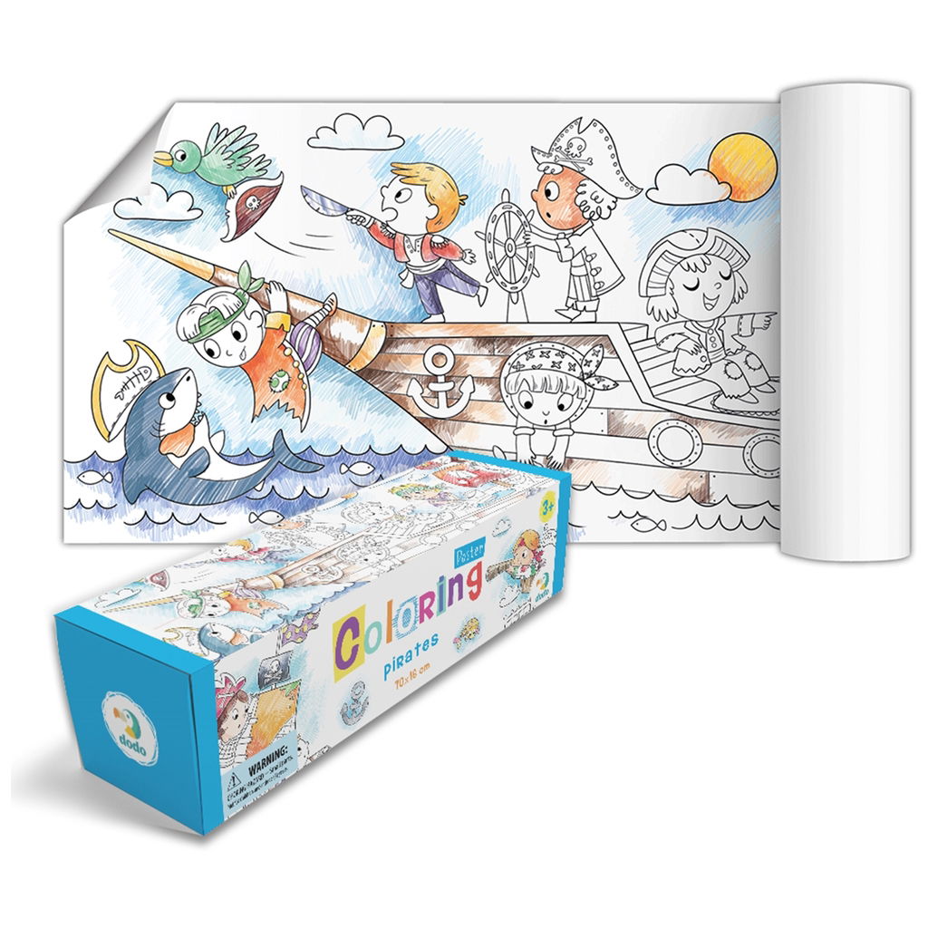 Dodo Poster to Colour - Creative Fun and Relaxation for Children