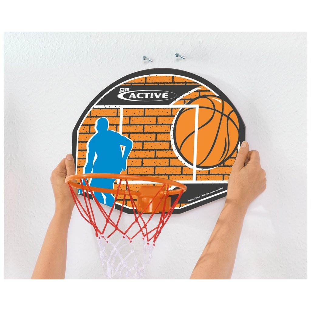 Simba Basketball set with stand - fun and games for little ball artists