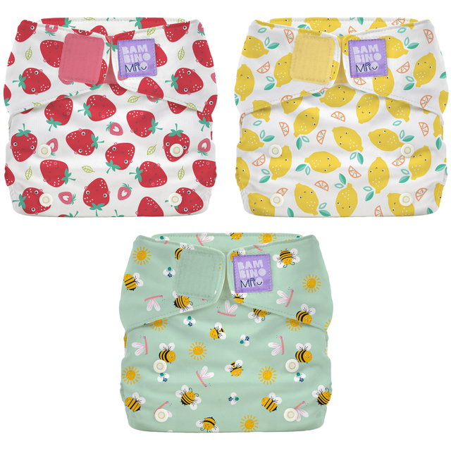 Miosolo Classic Reusable Nappies – Bambino Mio | All-in-One