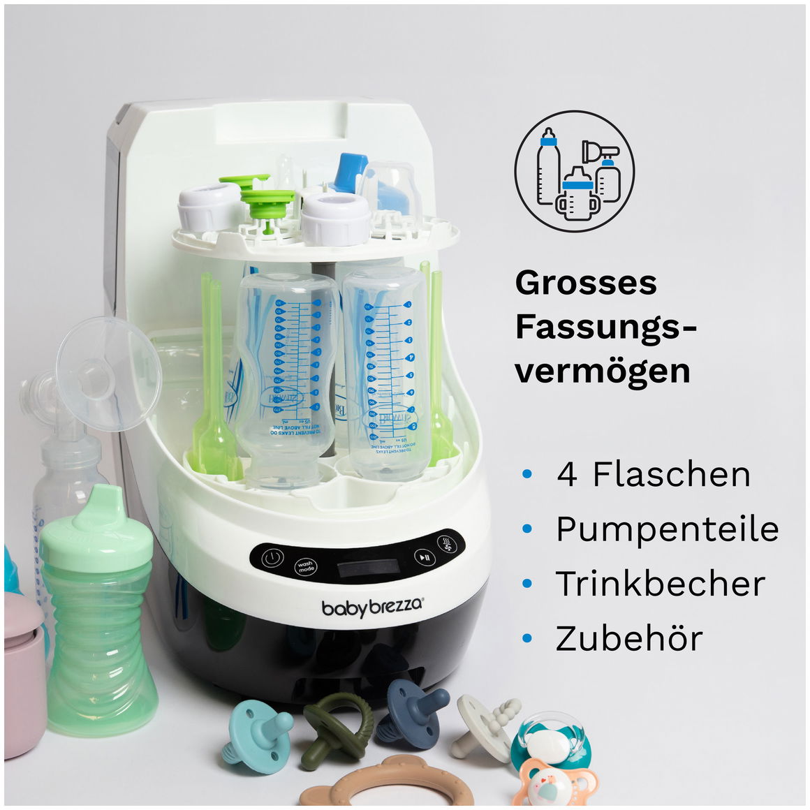 Baby Brezza Bottle Washer Pro – Nettoyage 3-en-1, Acheter