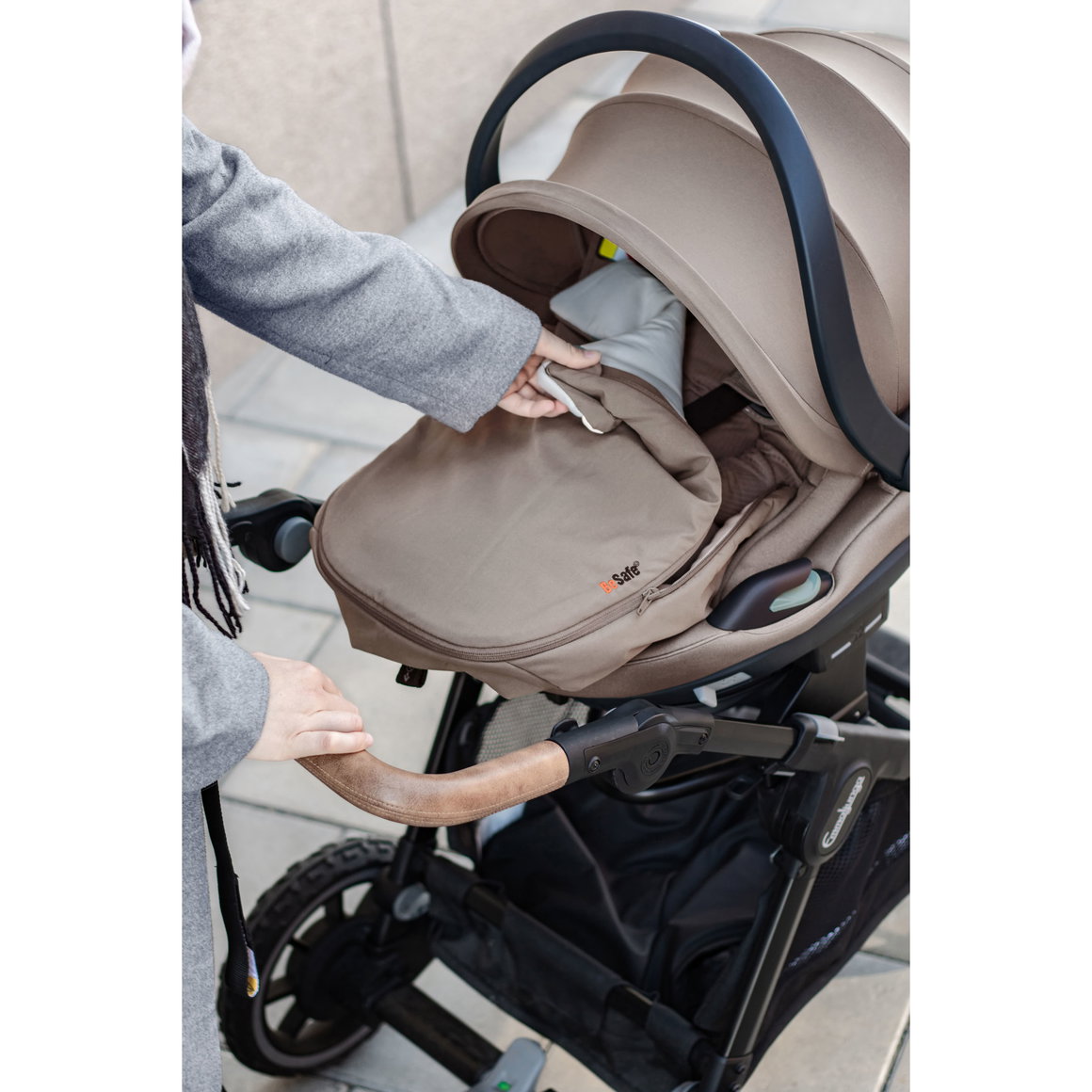 BeSafe Wind and Weather Cover – Cozy Baby Protection | 4mybaby.ch