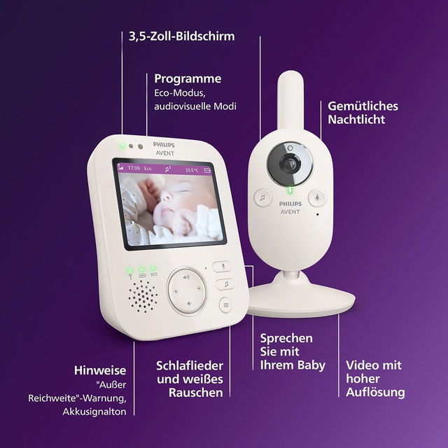 Philips Avent Video Monitor SCD892/26 - Buy at 4mybaby