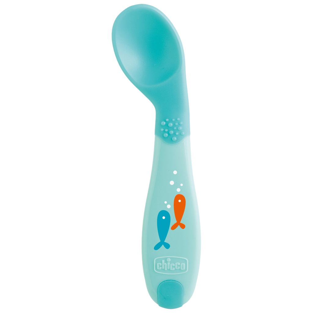 Chicco Esslernloffel gewinkelt Ideal fur Babys erste Mahlzeiten