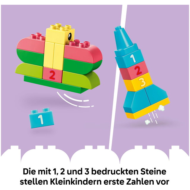 LEGO DUPLO Scatola creativa colorata | 80 pezzi | 4mybaby.ch