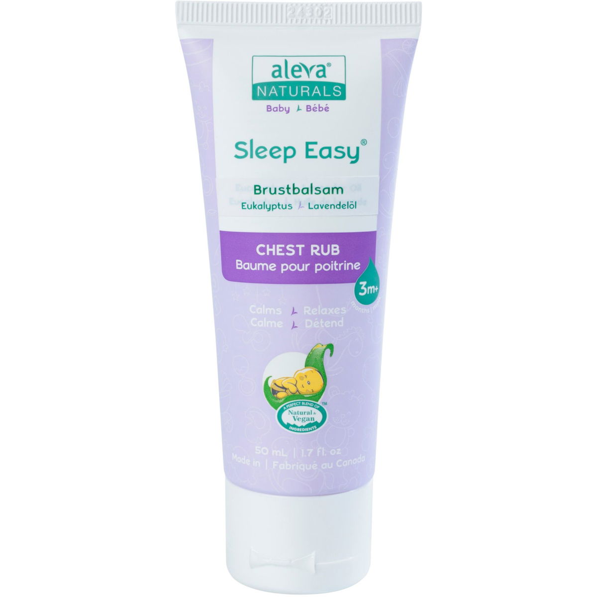 aleva NATURALS Sleep Easy Chest Rub - Soothing Baby Balm