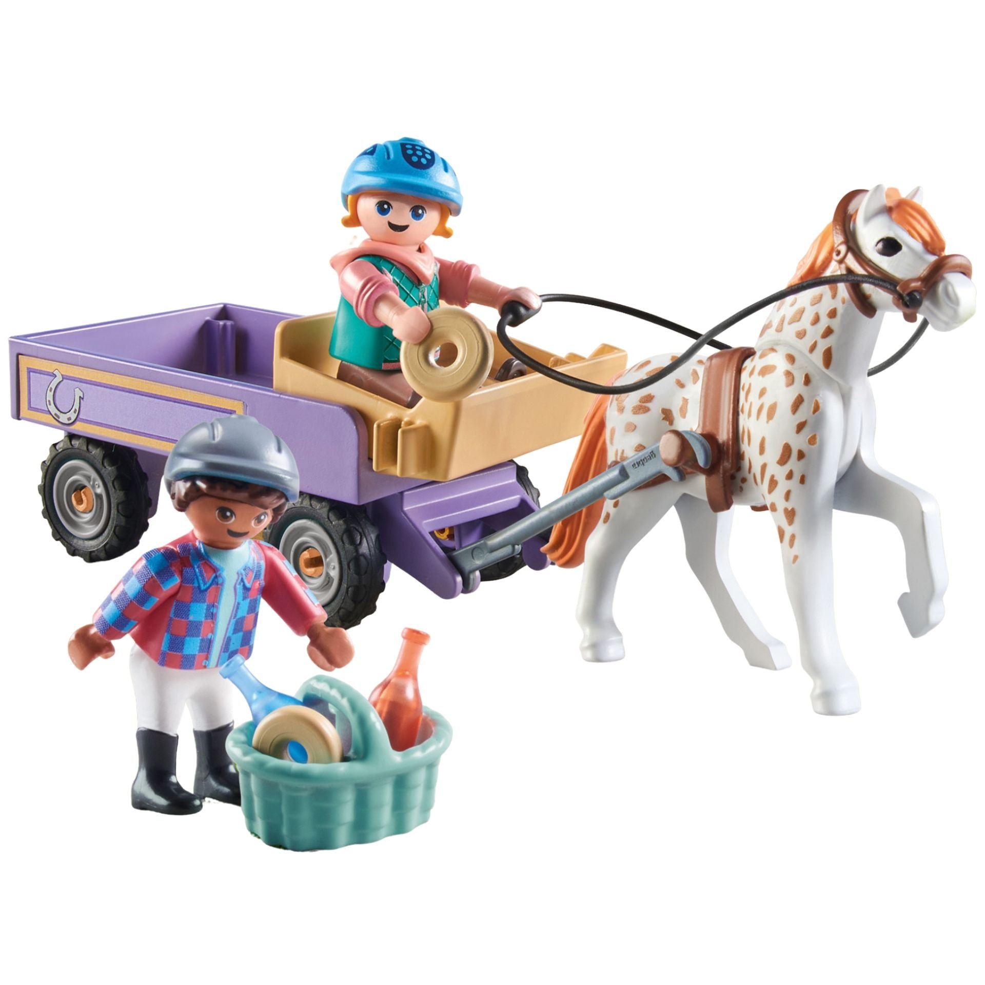 PLAYMOBIL Horses of Waterfall 71496 Pony Carriage | 4mybaby