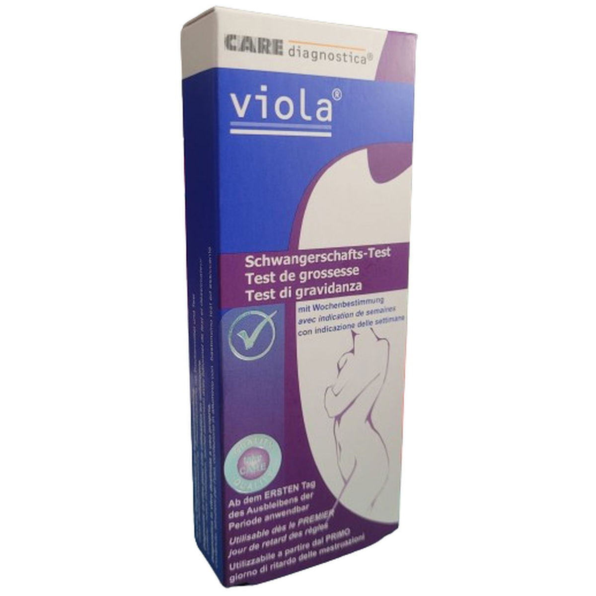 Test di gravidanza viola - Precoce e affidabile