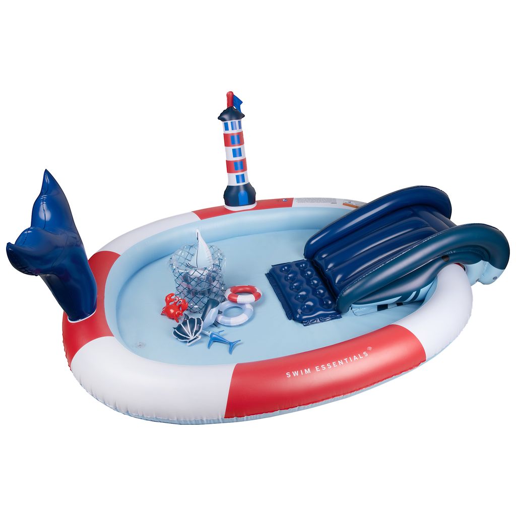 Swim Essentials Adventure Kinderpool mit Rutsche