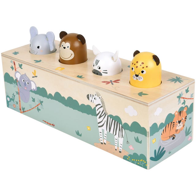 Jeu à pousser animaux Safari - Acheter chez 4mybaby
