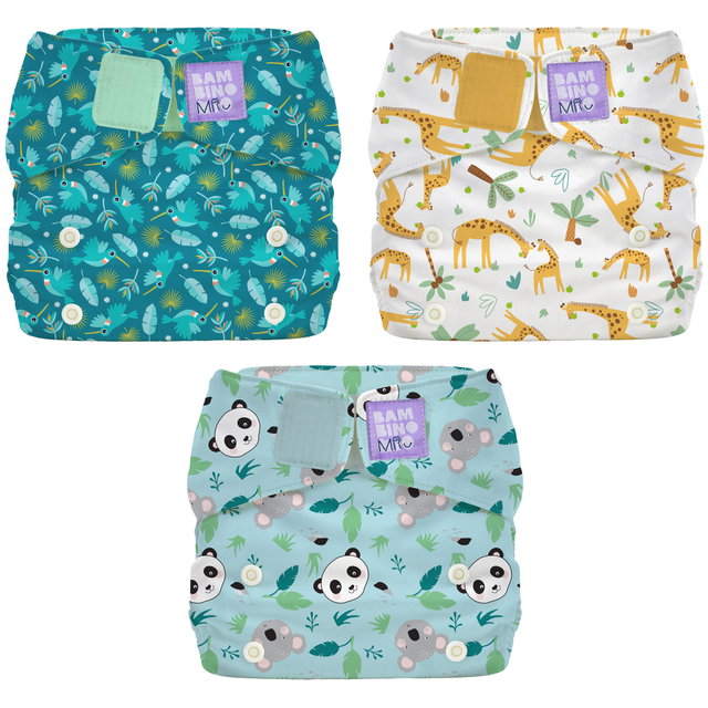 Miosolo Classic Reusable Nappies – Bambino Mio | All-in-One