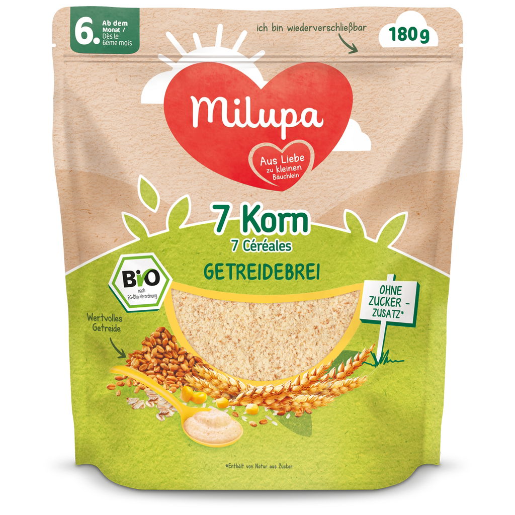 Milupa Aliments pour bébés : une alimentation saine et variée pour ...