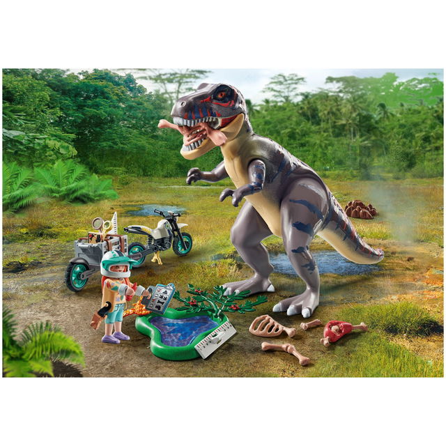 PLAYMOBIL Dinos T-Rex-Spurensuche – Spielzeug ab 4 J