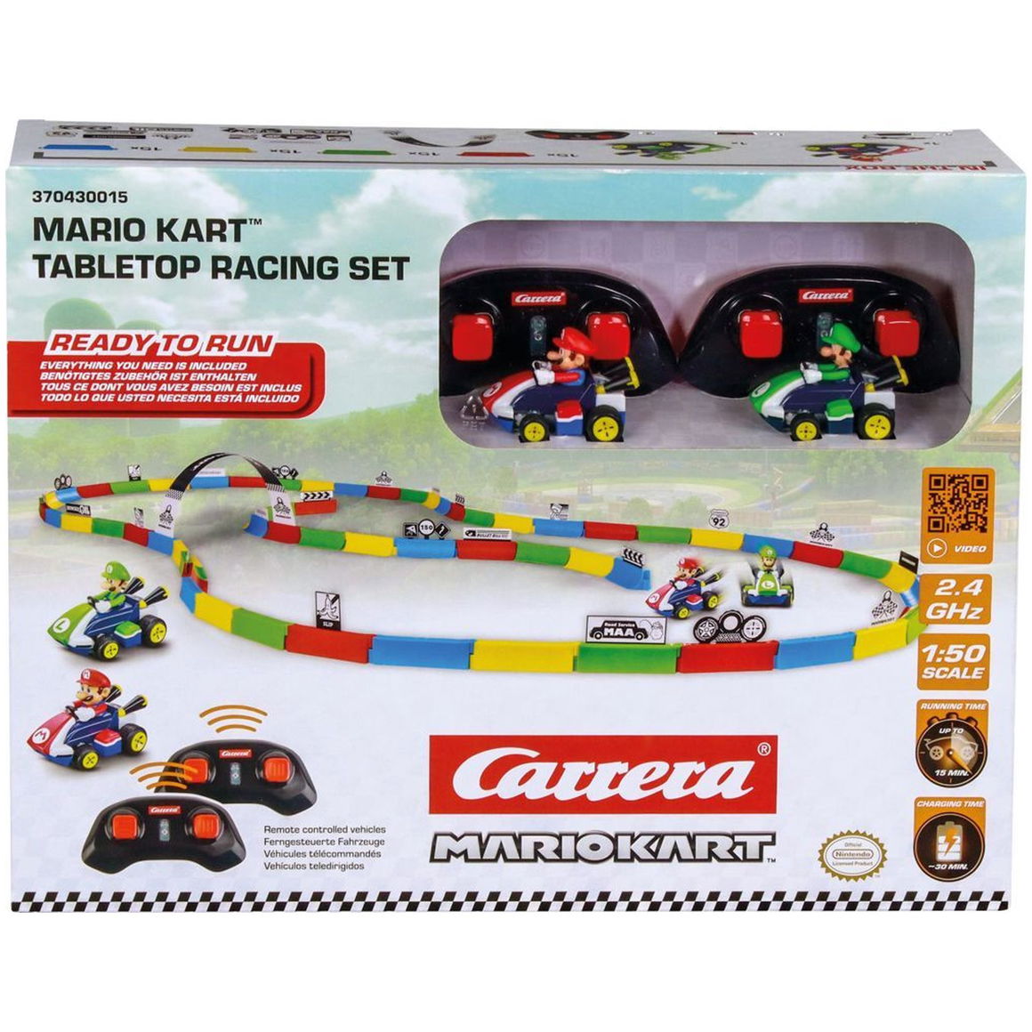 Carrera Mario Kart Tabletop Racing Set – Mario & Luigi | 4mybaby.ch