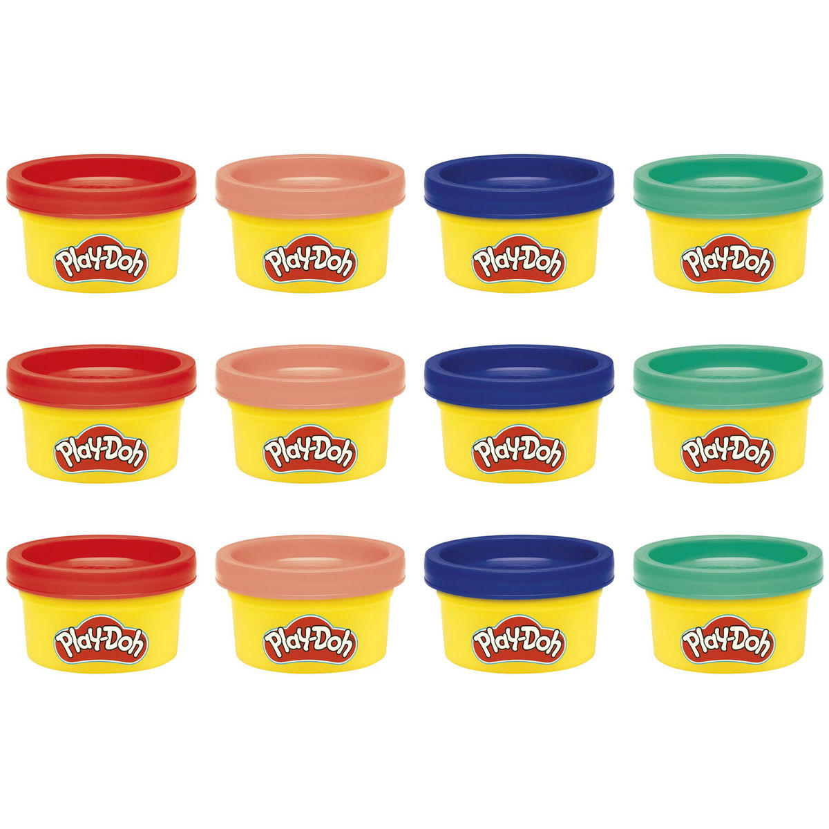 Play-Doh Party Tubs 12-Pack – Creative Party Favors for Children's ...