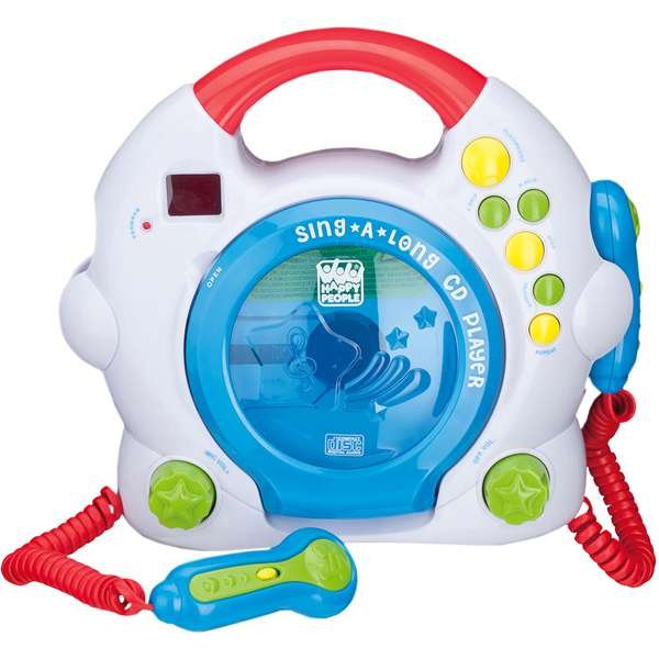 CD Player mit 2 Mikrofonen - Perfekt für Karaoke und Gesang