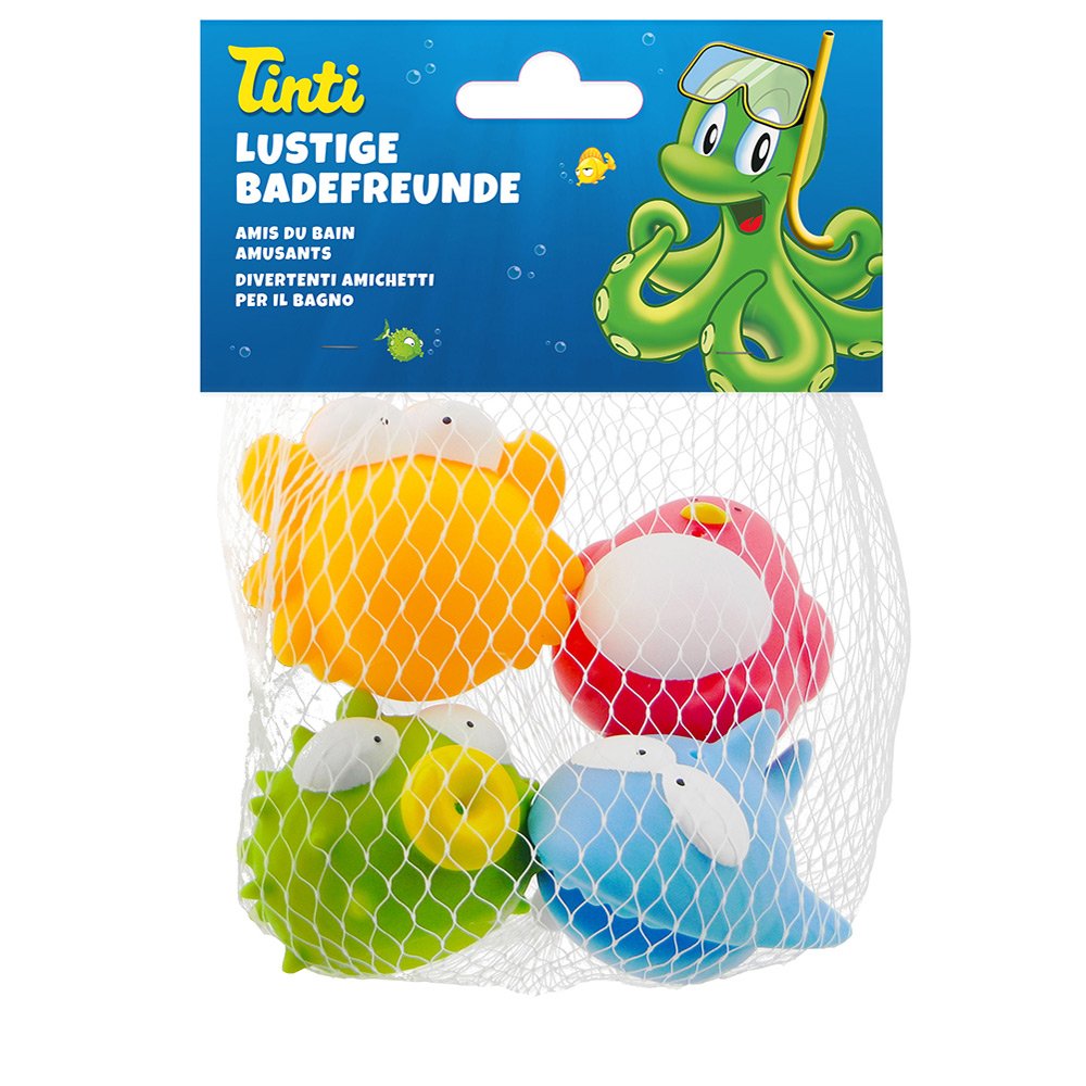 Tinti Badefreunde: Badespaß für Kinder - 4er Set
