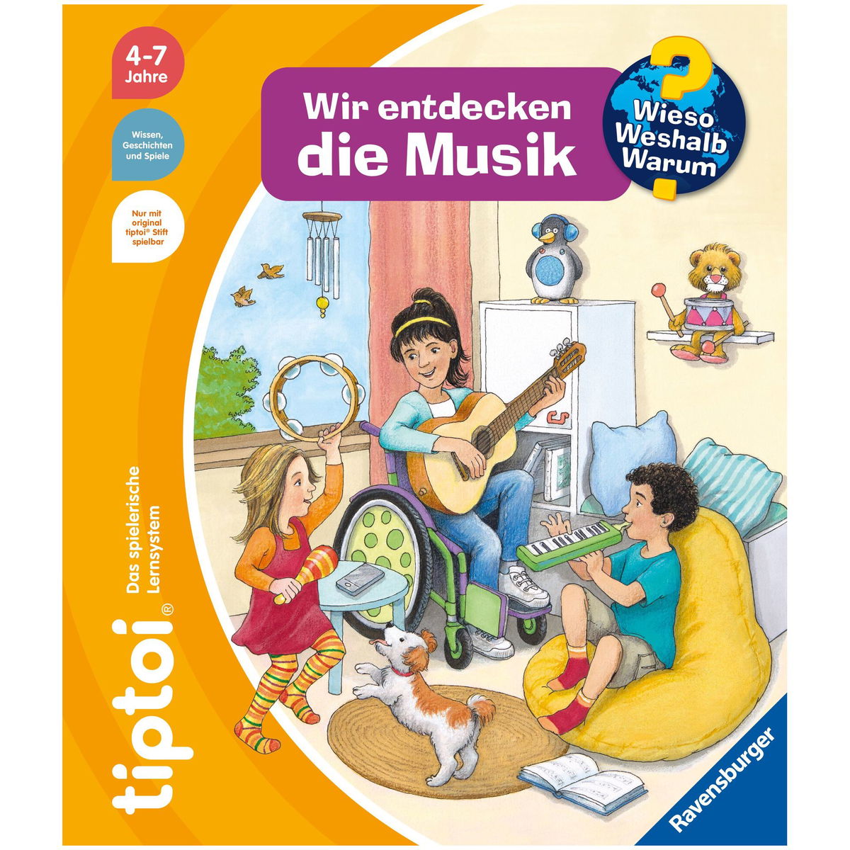 Ravensburger tiptoi Music Book Discover Music - Buy 4mybaby