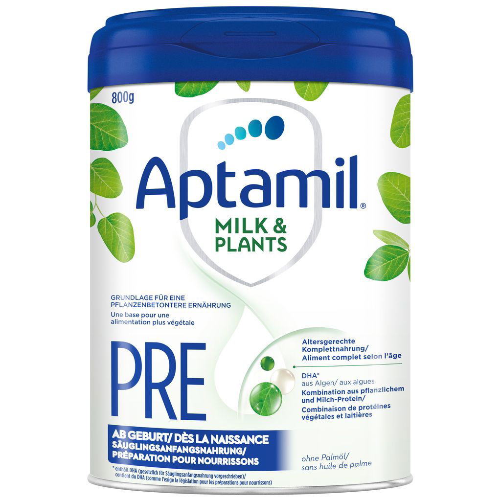 Aptamil Milk & Plants Pre 800 g - Acheter chez 4mybaby