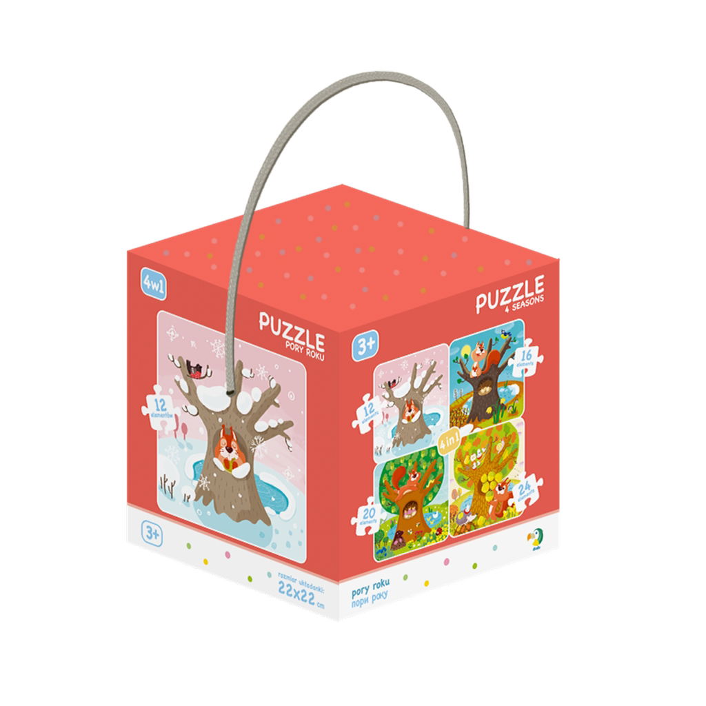 dodo Puzzle 4in1: Fun and challenge for children