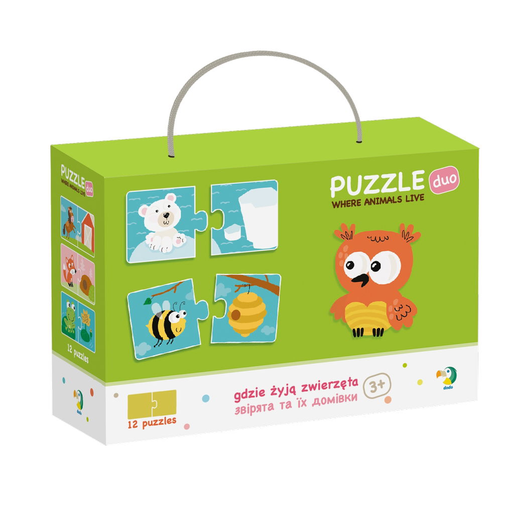dodo Duo Puzzle 12er Pack ab 3 J online kaufen