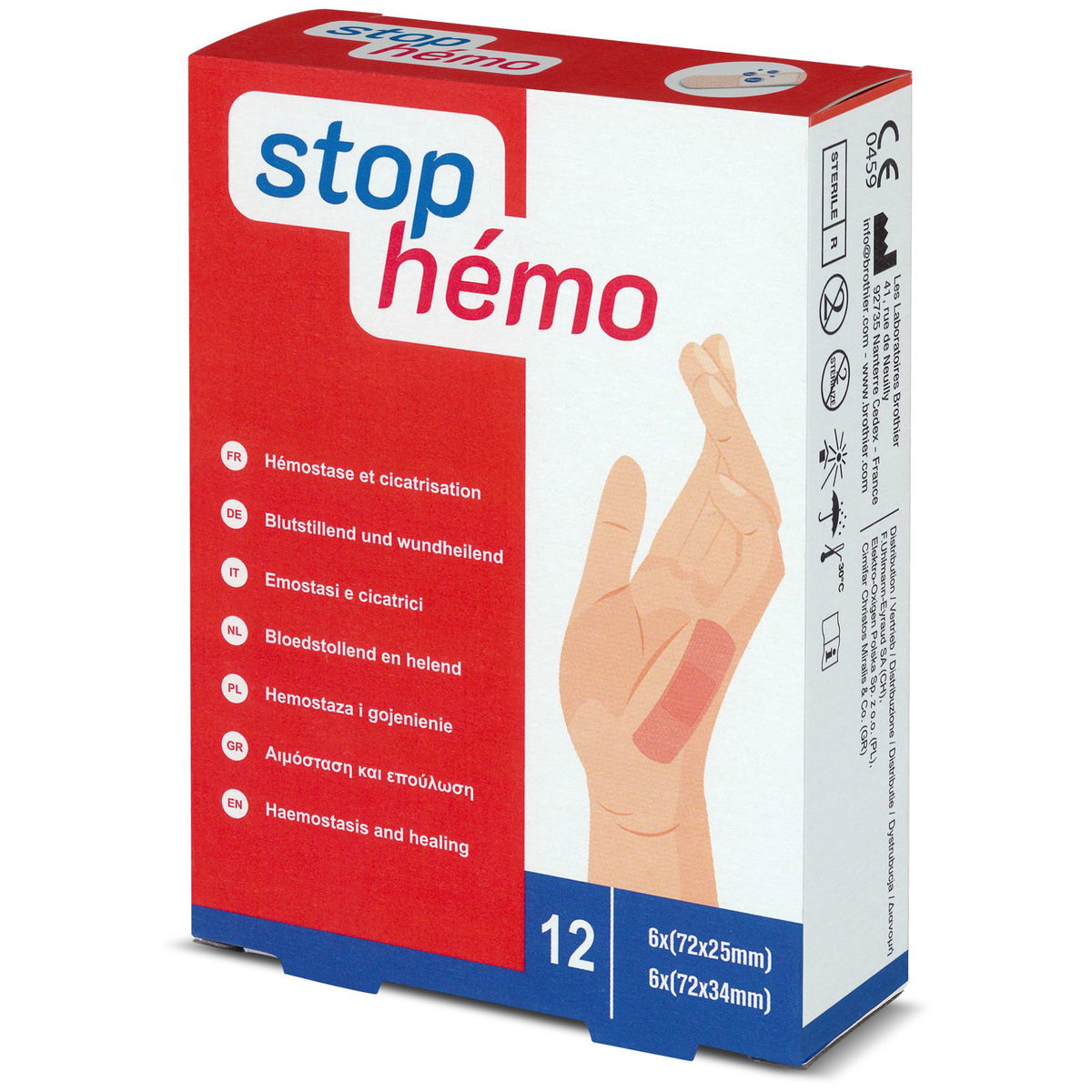 Pansement stop hémo - l'hémostase pour toute la famille