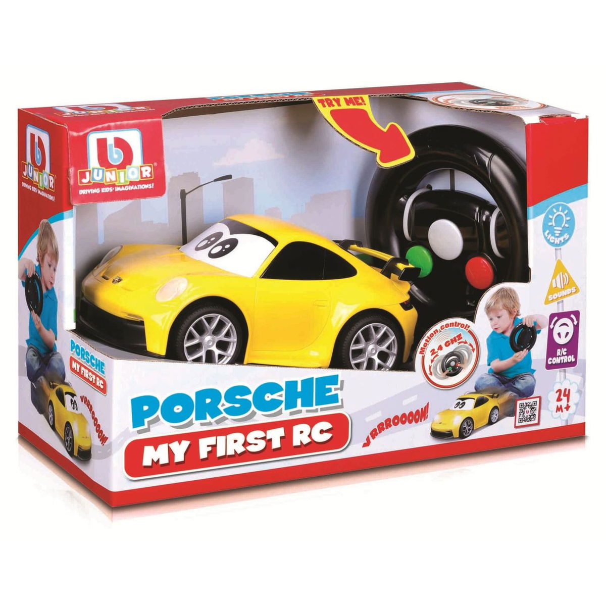 Fun with Safety – Buy BB Junior Porsche RC | 4mybaby.ch