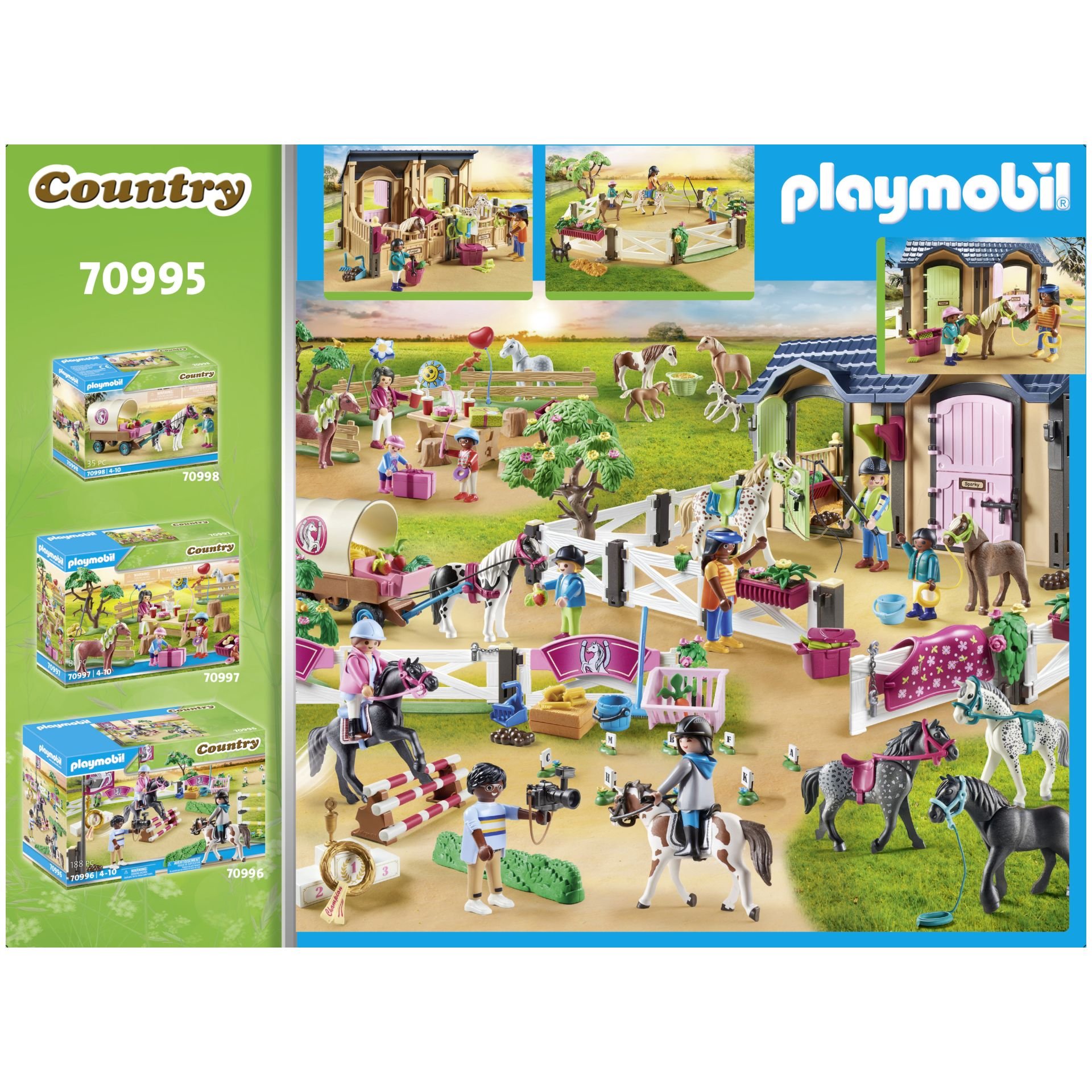 PLAYMOBIL Country 70995: Riding Lessons & Horseboxes
