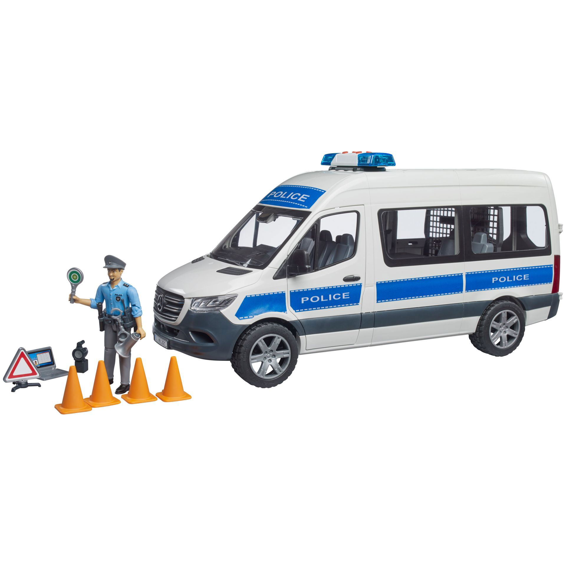 Bruder MB Sprinter Polizei Einsatzfahrzeug | 4mybaby