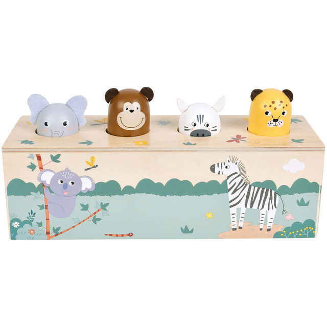 Jeu à pousser animaux Safari - Acheter chez 4mybaby