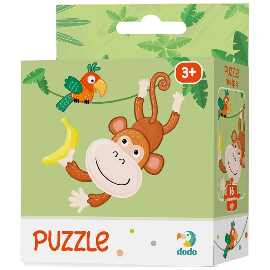 16-piece dodo Puzzle: fun and learning for children