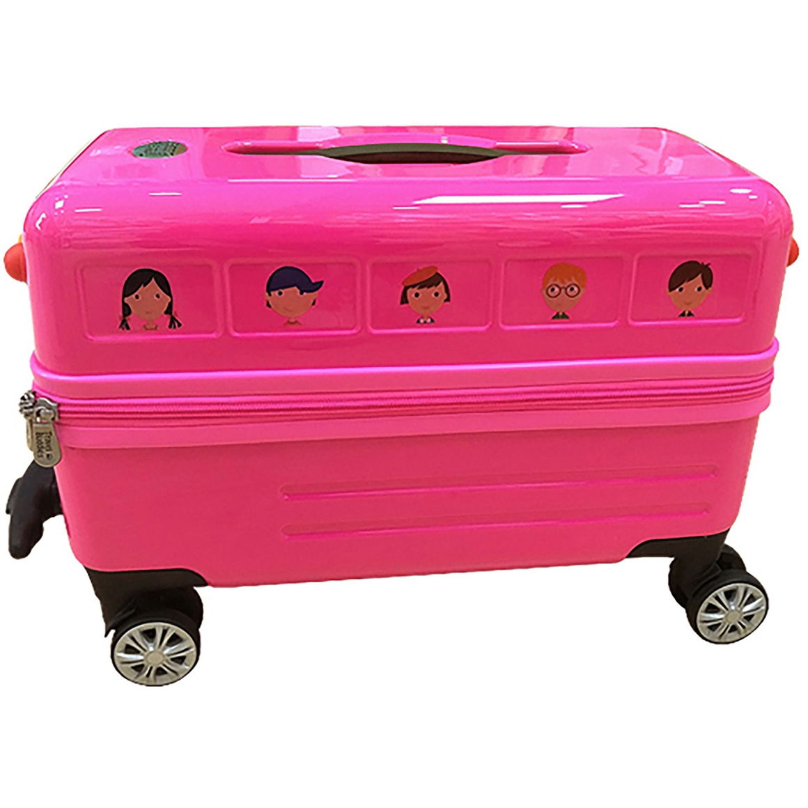 bisal Travel Buddies School Bus Rolling Suitcase Buy Online