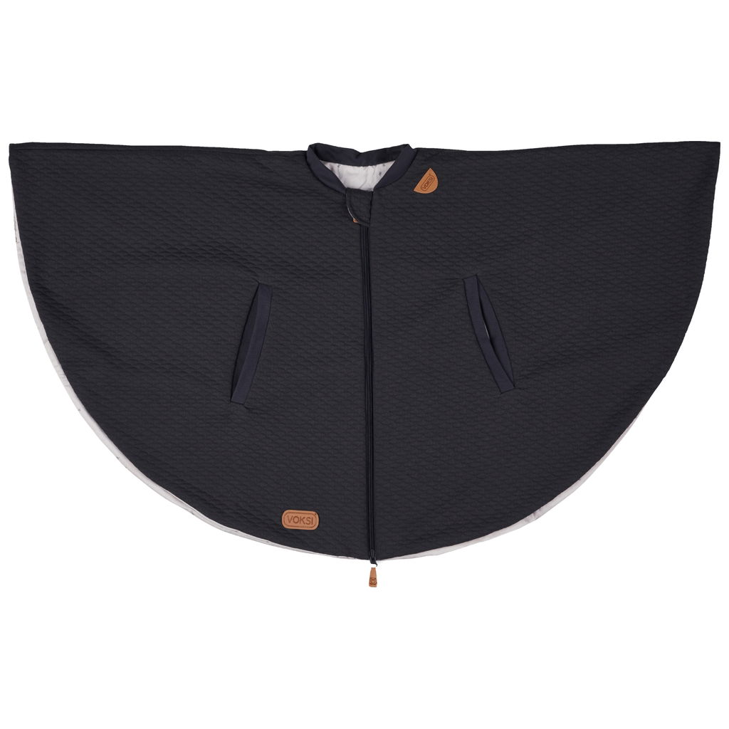 Voksi Poncho - Practical and warm for on the go