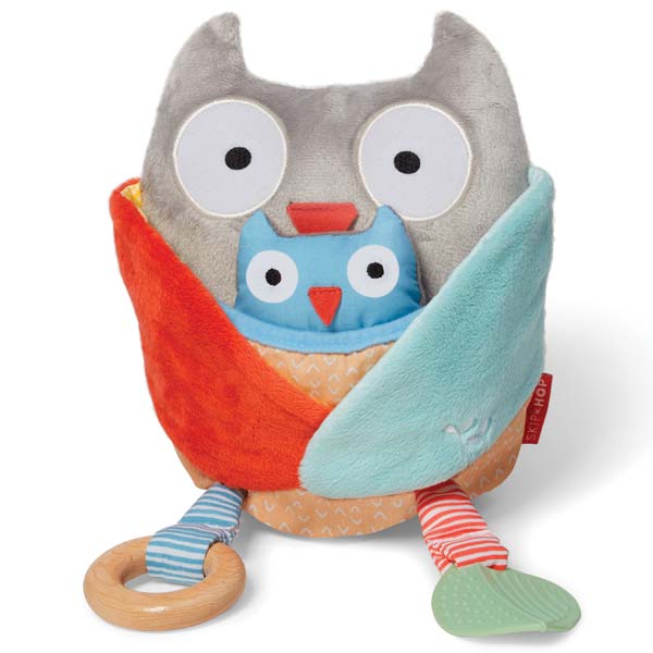 Skip Hop Activity Toy Treetop Friends Eule - Spielzeug für Babys