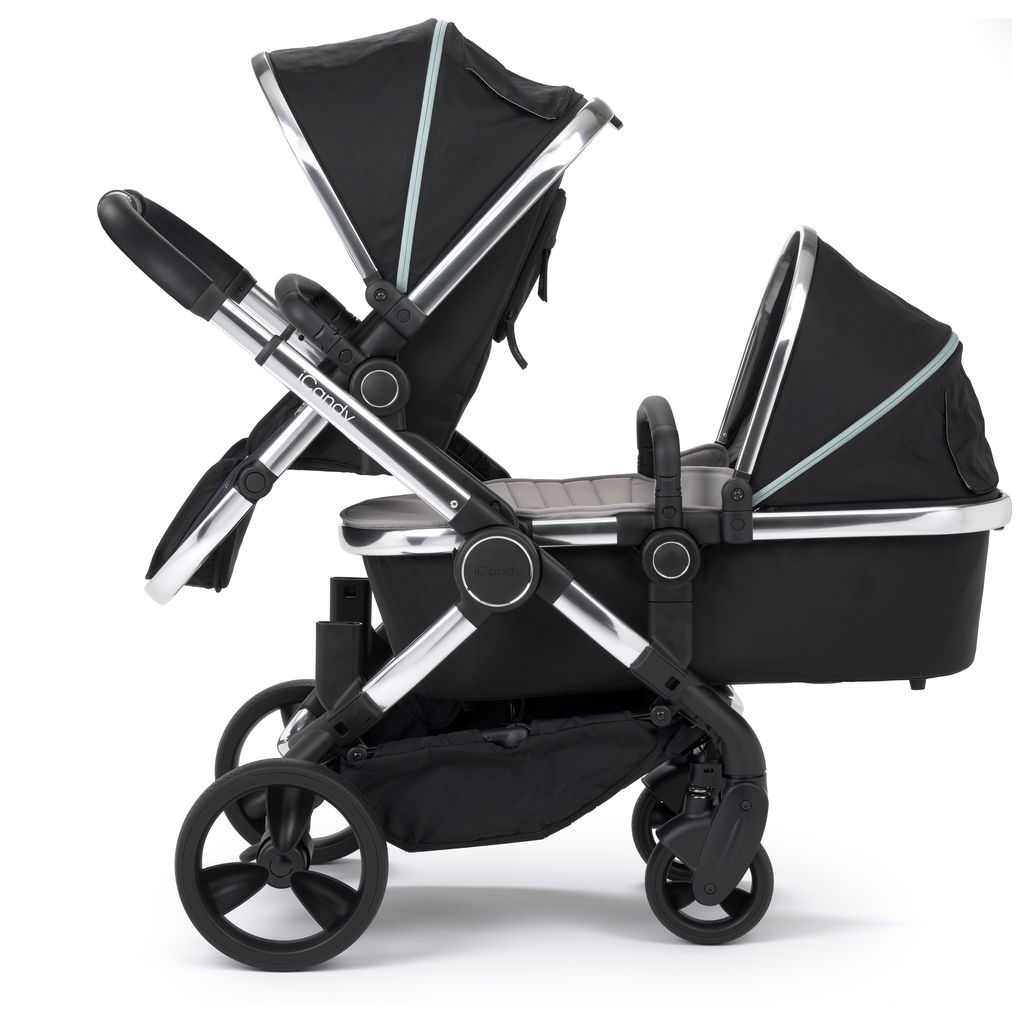 iCandy Peach Sibling Stroller Combo chrome - The perfect companion for ...