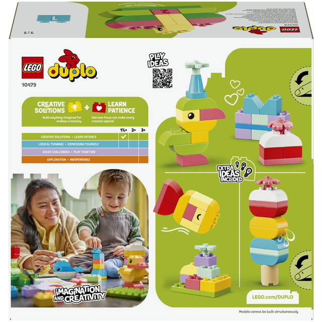 LEGO DUPLO Scatola creativa colorata | 80 pezzi | 4mybaby.ch