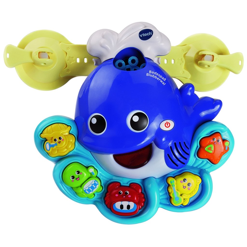 VTech Baby Bath Fun Bubbling Whale - Water Toys for Toddlers