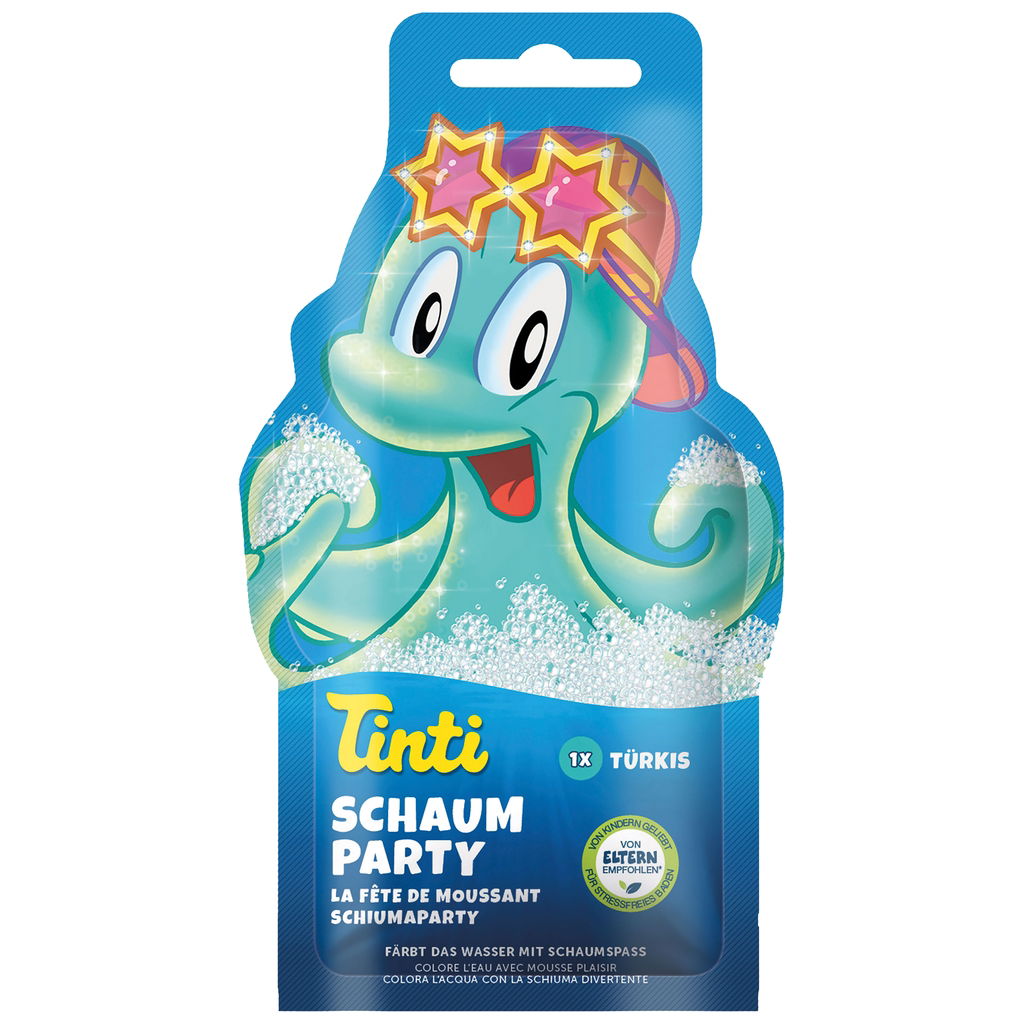 Tinti Schaumparty - Fruchtiger Badespaß für Kinder