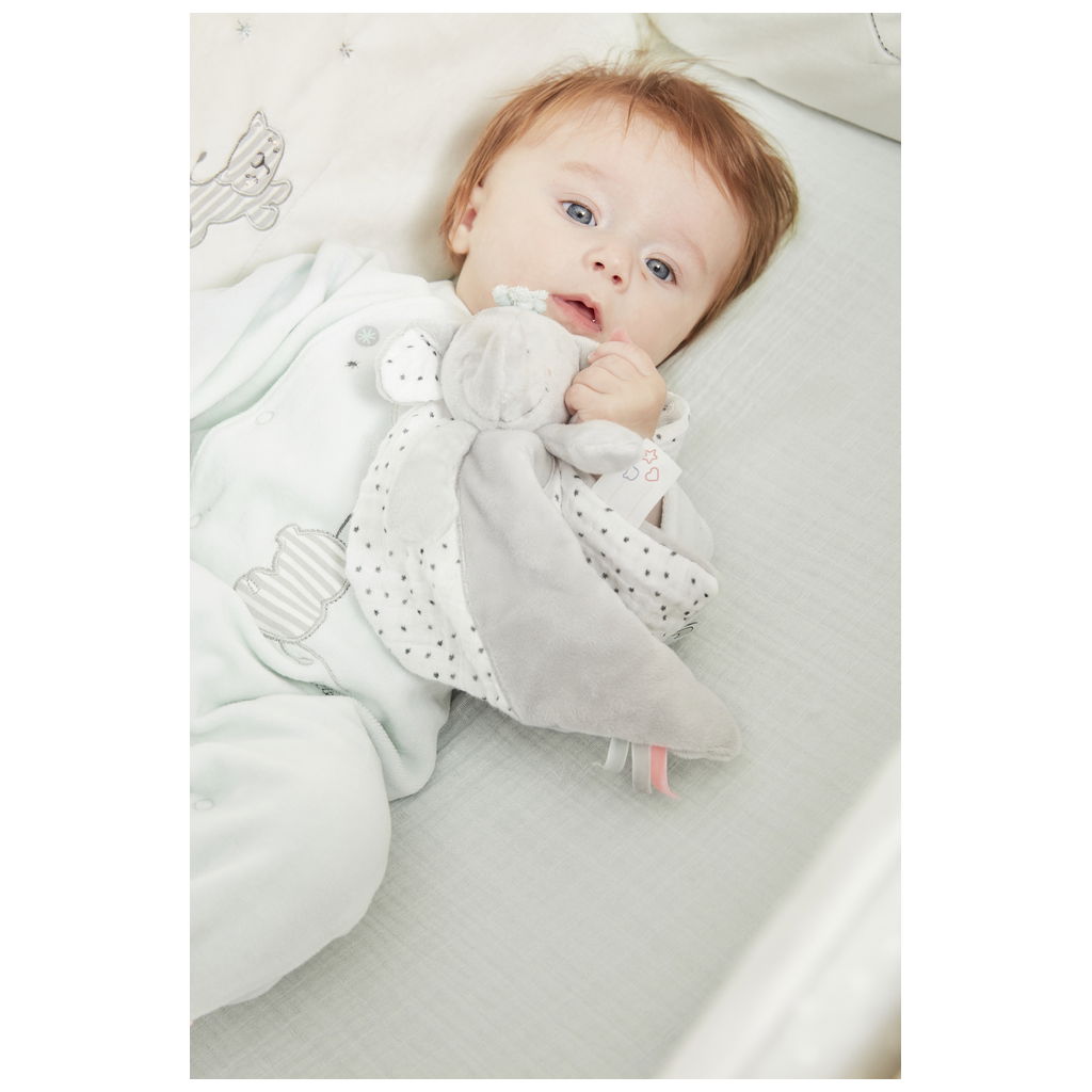 Noukies Anna&Milo Tidou Kuscheltuch - Kuscheliger Begleiter für Babys