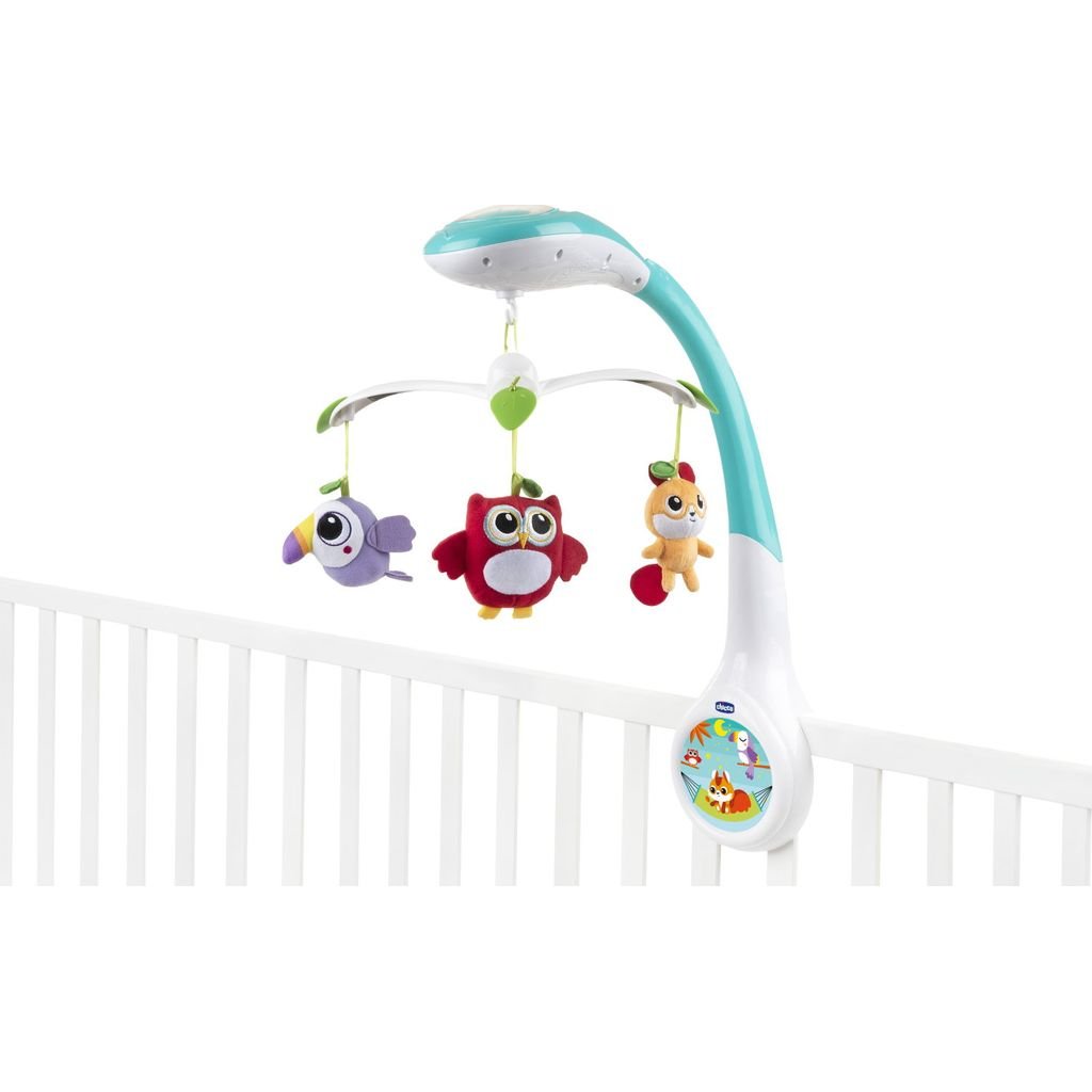 Chicco Mobile: Bunte und unterhaltsame Babyspieluhr für das Kinderzimmer