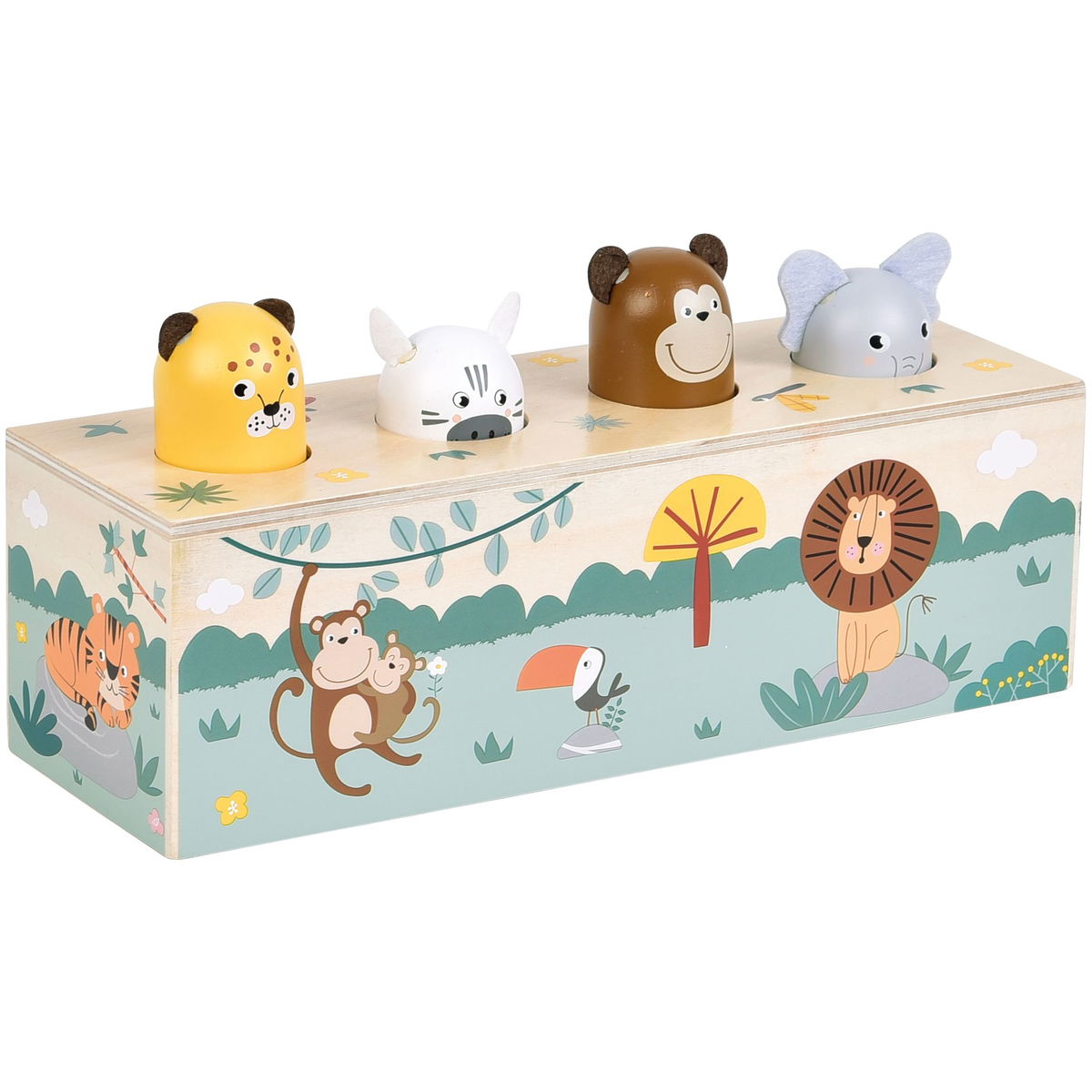 Jeu à pousser animaux Safari - Acheter chez 4mybaby
