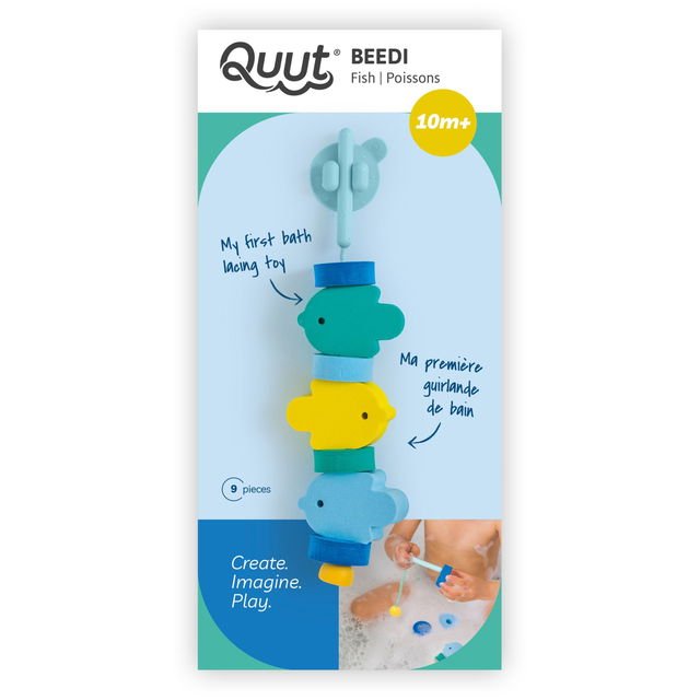 Quut Beedi colourful lacing beads non-toxic buy online