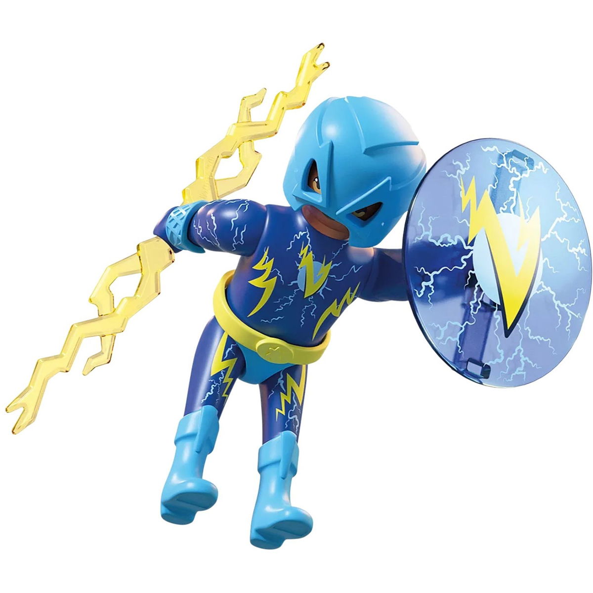 PLAYMOBIL Heroes 71836 Héros éclair – Énergique & rapide